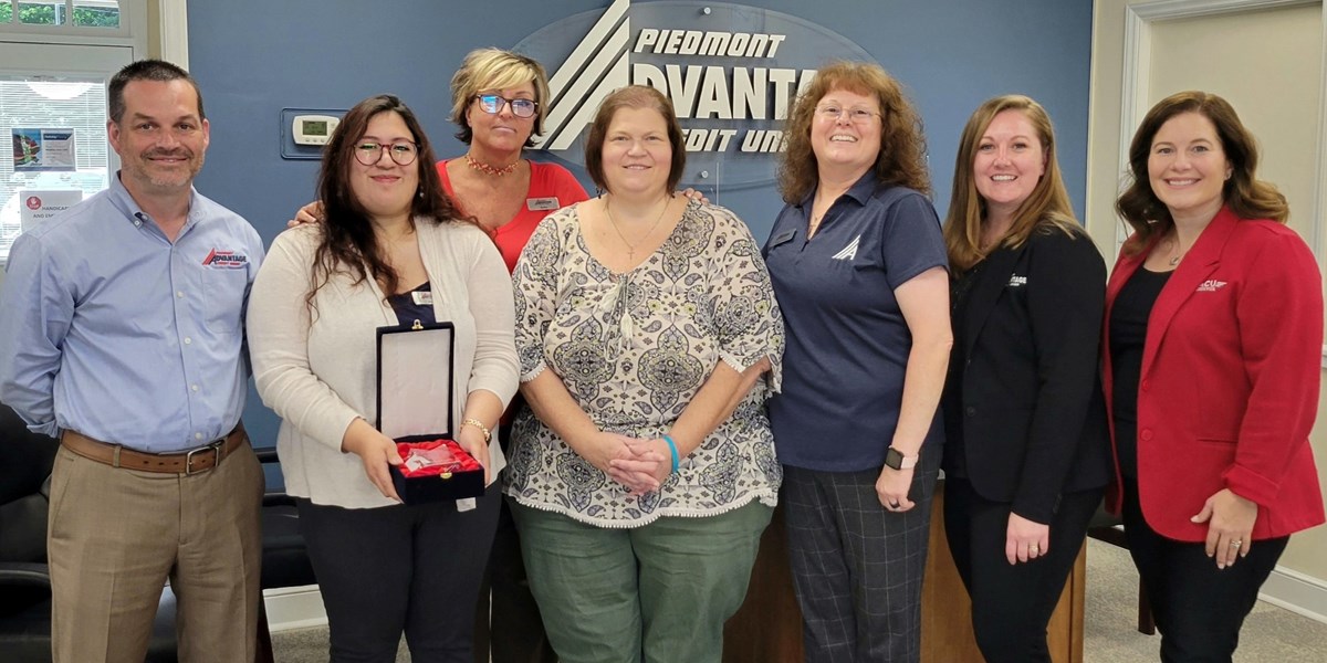 Eden branch earns Difference Maker Award - Piedmont Advantage Credit ...